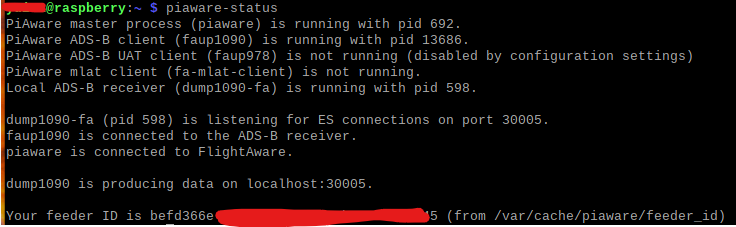 RTL-SDR Blog V4でADS-Bを受信しFlightradar24とFlightAwareにデータを送信②(Piawareの設定 ...